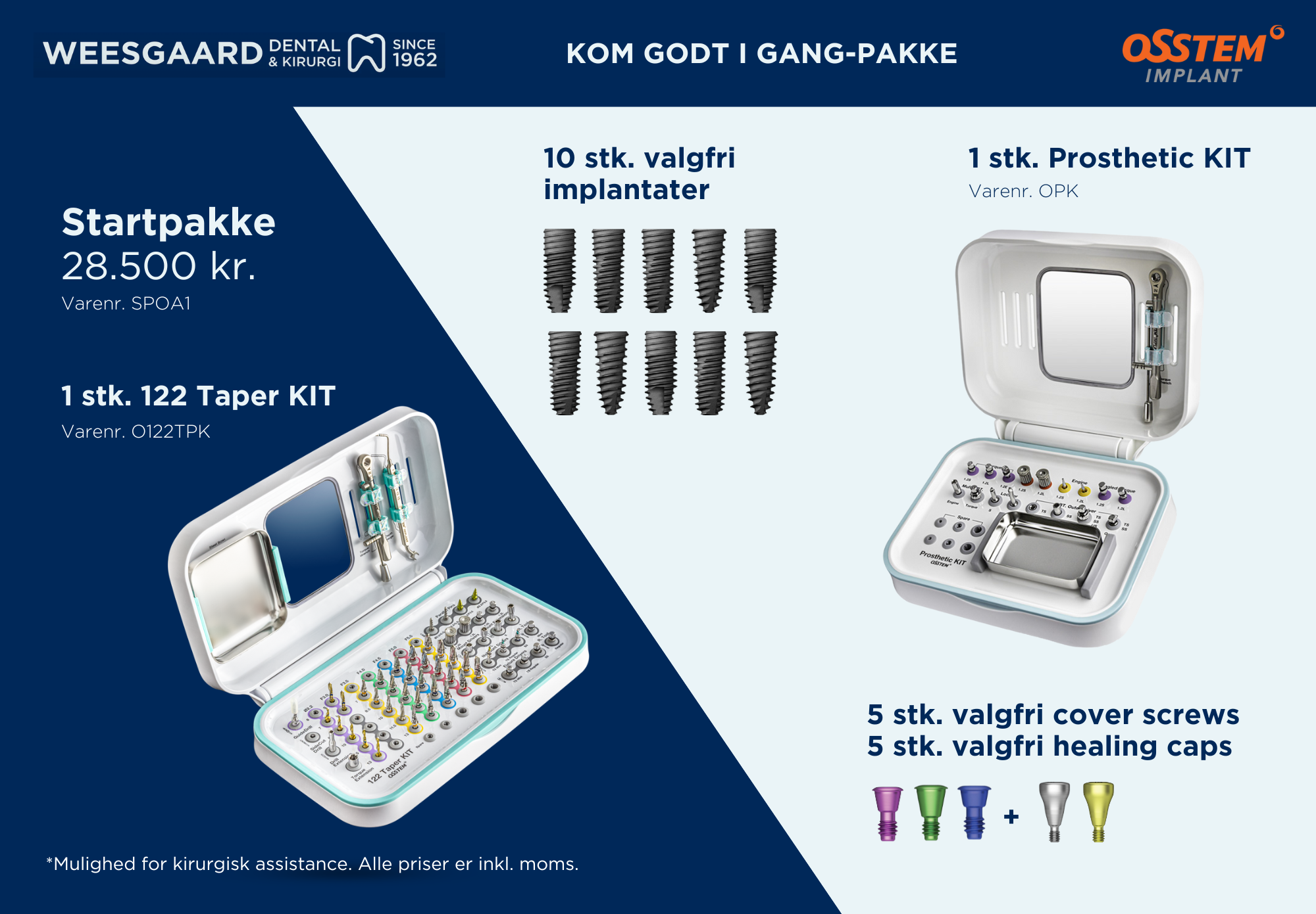 Startpakke – implantbyweesgaard.dk